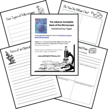 Free Microscope Study Notebooking Pages