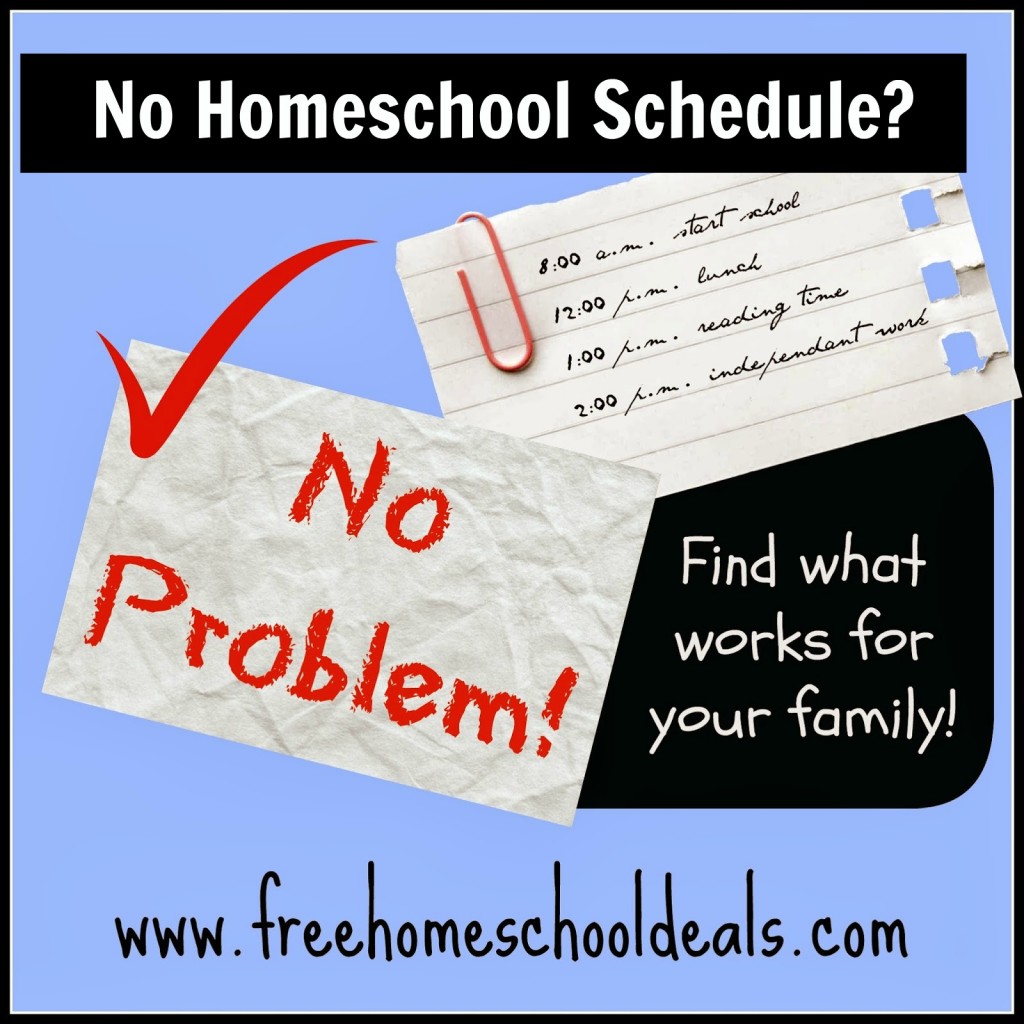 No Homeschool Schedule? No Problem! Find What Works for your Family!