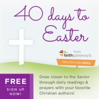 FREE Easter Devotional eBook and 40 Days to Easter Devotions