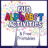 FREE Printables and Fun Alphabet Activities!