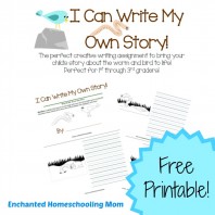 Free I Can Write My Own Story Creative Writing Printable