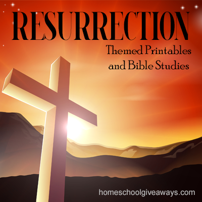 Free Resurrection Themed Printables and Bible Studies