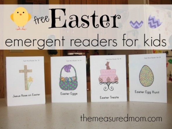 Free Free Easter Emergent Readers