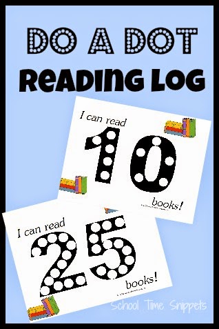 FREE Dot a Do Reading Log Page Printables