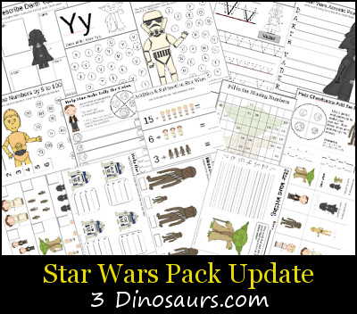 Free Star Wars Printables Pack