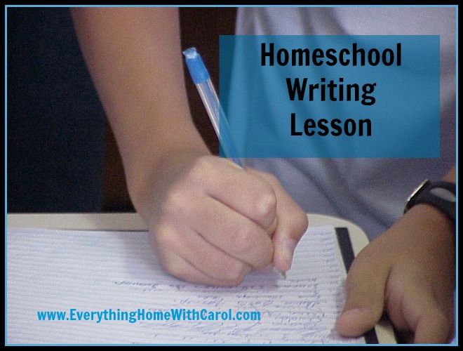 FREE Writing and Thinking Lesson