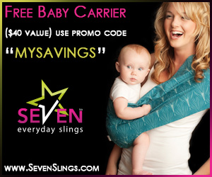 Free Baby Carrier Sling Coupon Code (just pay s/h) $40 Value!