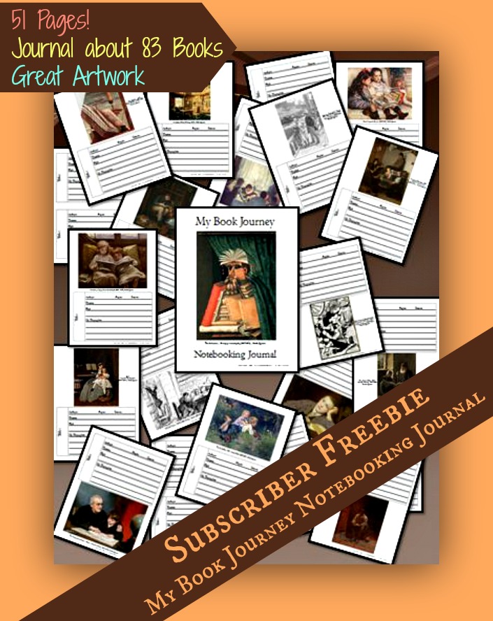 My Book Journey Notebooking Journal {subscriber freebie}