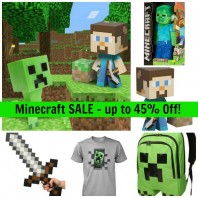 Minecraft SALE up to 45% off!