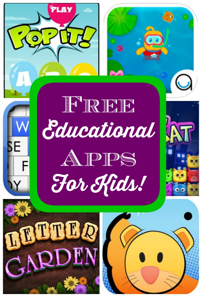 Free Educational Apps for Kids: PopCat!, Word Wall, & More!