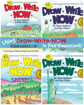 Using Draw Write Now Books in Your Homeschool