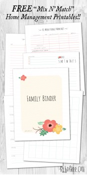 FREE Home Management Binder