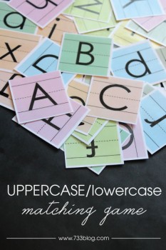 FREE Upper and Lower Case Letter Matching Game