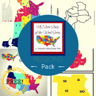 US State Regions Printable Pack