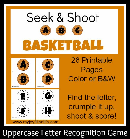 ABC Basketball Game Freebie