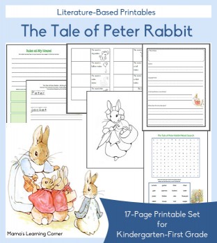 Tale of Peter Rabbit FREE Printables
