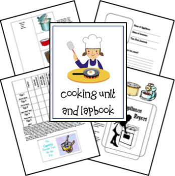 FREE Cooking Lapbook