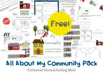 FREE All About My Community Pages