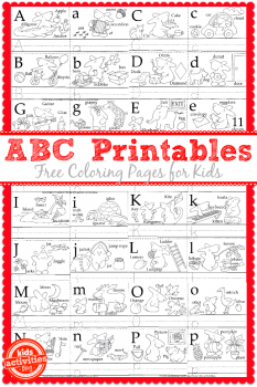 FREE Learn to Write the ABC's Printables