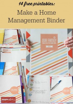 FREE Home Management Binder Printables