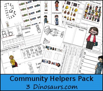 FREE Community Helpers Printable Pack