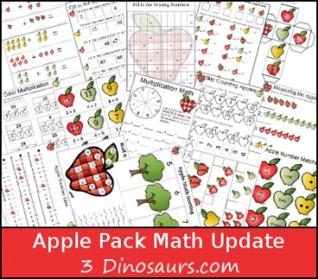 FREE Apple Pack Update- Math Activities
