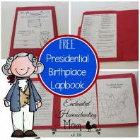 FREE Presidential Birthplace Lapbook