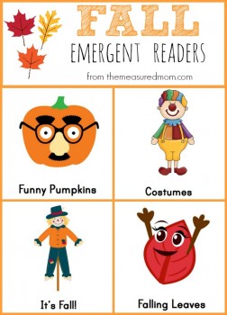 FREE Fall Emergent Readers