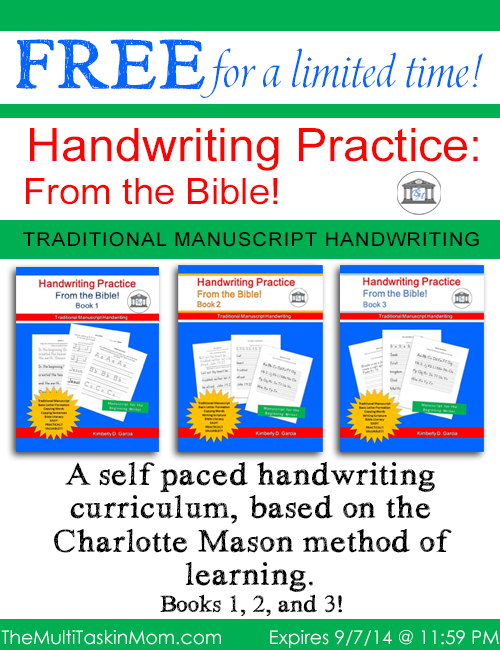 FREE Bible Handwriting Practice {Limited Time}