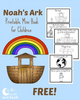 FREE Printable Noah's Ark Mini-Book