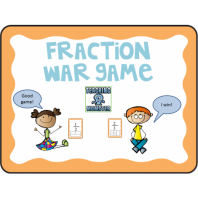 Fraction War Game Freebie