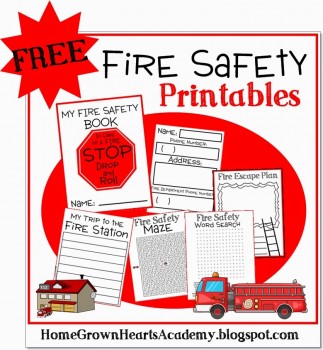FREE Fire Safety Printable Pack