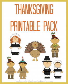 FREE Thanksgiving Printable Pack