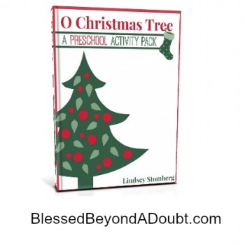 FREE Preschool Printable 'O Christmas Tree' Pack