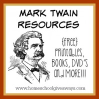 FREE Mark Twain Printables and Resources