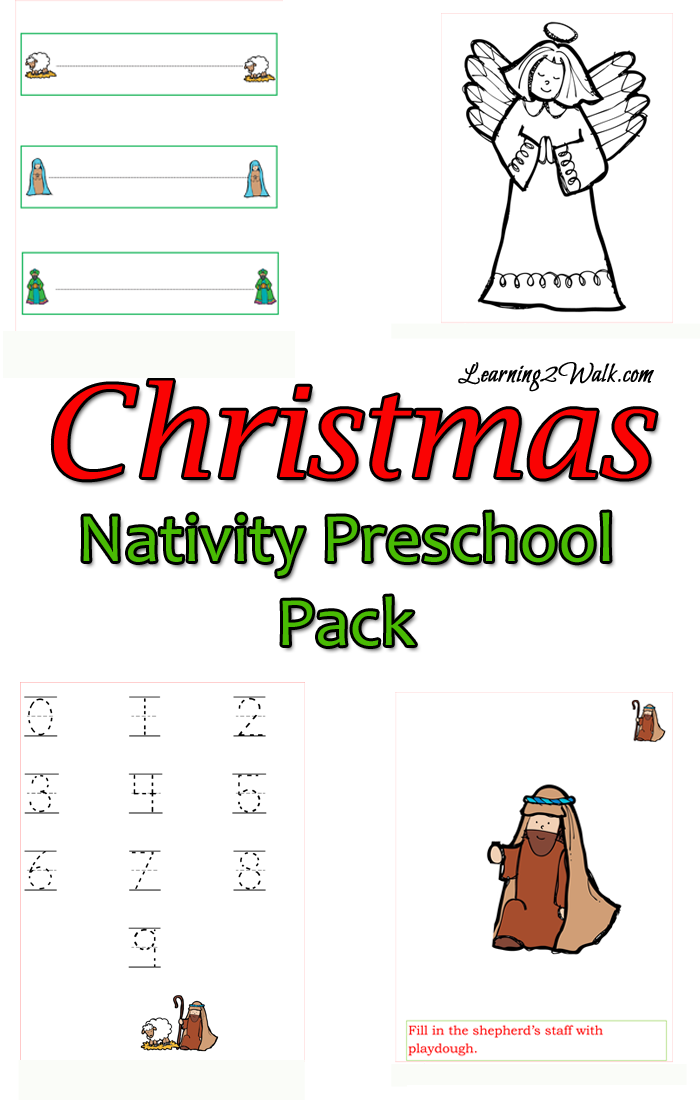 Preschool Nativity Pack (subscriber freebie)