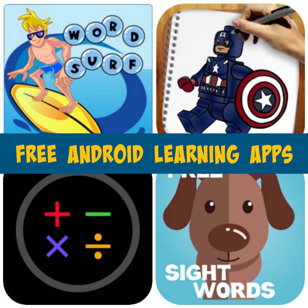 Free Android Learning Apps for Kids: Word Surf, Quick Strike Math, & More!