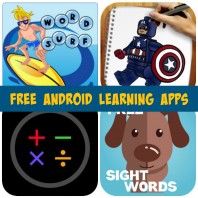 Free Android Learning Apps for Kids: Word Surf, Quick Strike Math, & More!