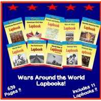 Wars Around the World Lapbook Bundle Only $13.49 (Reg. $55!) - Ending Soon