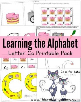 FREE Letter C Alphabet Pack