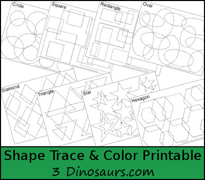 FREE Shape Learning Printables
