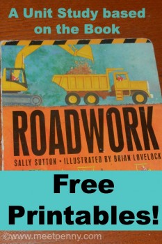 FREE Roadwork Printables and Unit Study