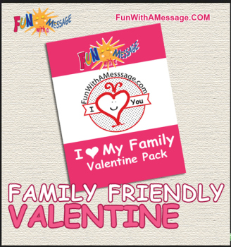 FREE I Love My Family Valentine Pack