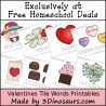 FREE Valentine's Day Spelling Words (20 Page Pack!) (instant download)