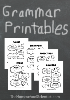 FREE Grammar Printables Pack