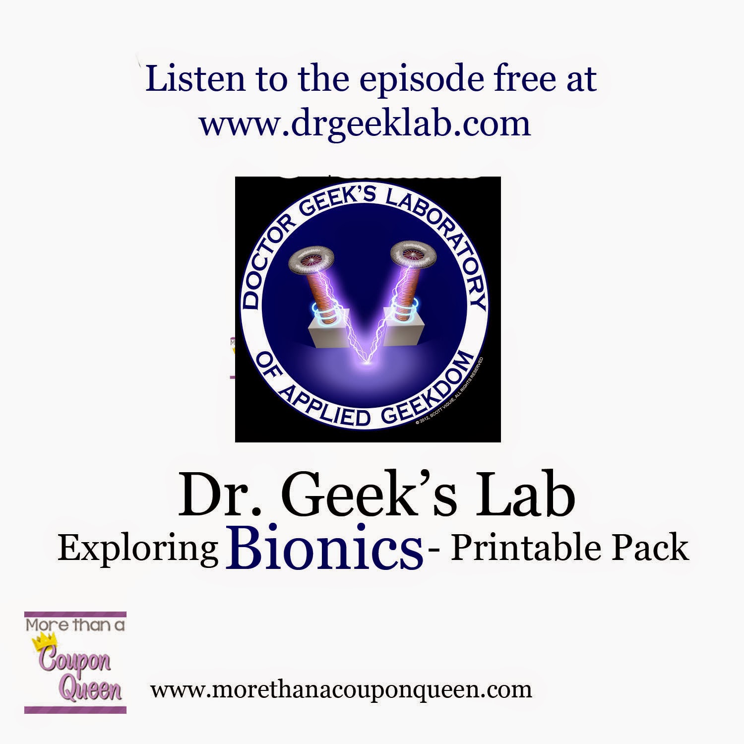 FREE Bionics Printable Pack