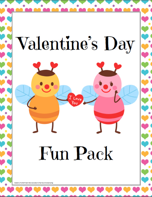 FREE Valentine's Day Fun Pack (subscriber freebie)
