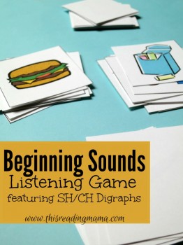 FREE Beginning Sounds Diagraph Game