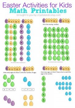 10 FREE Easter Math Resources! | Free Homeschool Deals