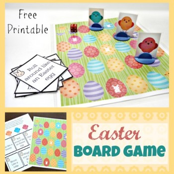FREE Printable Easter Board Game
